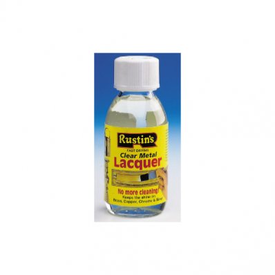 Rustin Clear Metal Lacquer 125ml - Wholesalers of Hardware, Houseware ...